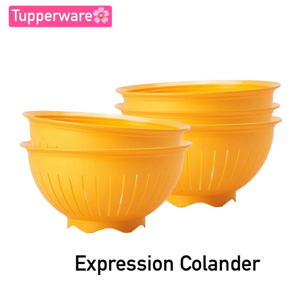 Tupperware รุ่น Expression Colander (1ใบ) ตะแกรงล้างผัก ผลไม้ | Shopee ...