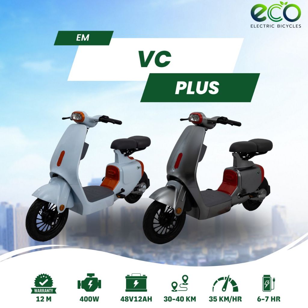 EM VC Plus จักรยานไฟฟ้า พร้อมบริการหลังการขายศูนย์ไทย (ทักแชทสอบถามค่า ...