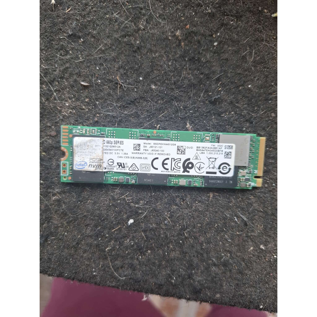 nvme m2 512 มือสอง intel | Shopee Thailand