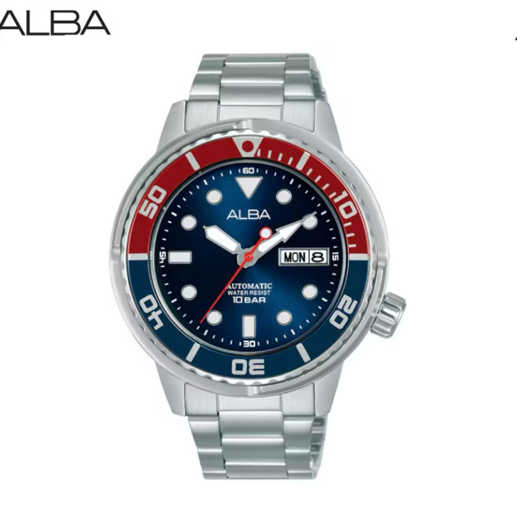 ALBA นาฬิกาข้อมือ Mini Tuna Automatic รุ่น AL4227X ขนาด 43 mm. | Shopee ...