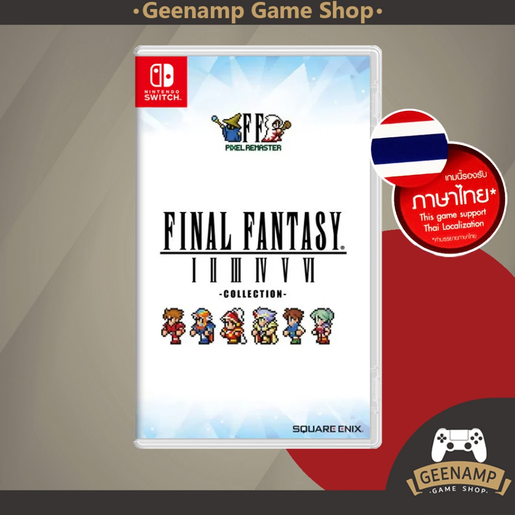 NSW [มือ1] Final Fantasy I-VI Pixel Remaster Collection (ASIA)(รองรับ ...