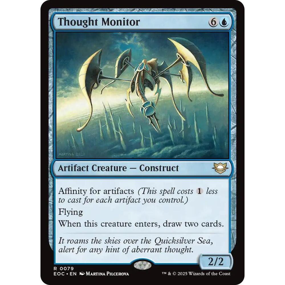 MTG : Thought Monitor - Commander: Edge of Eternities (EOC) | Shopee ...