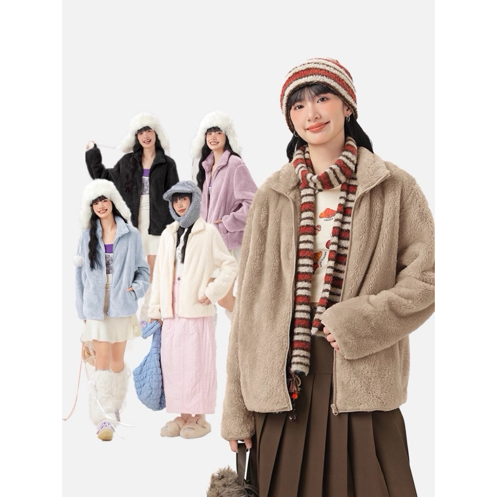 พรีออเดอร์ Miniso รุ่น Polar Fleece Jacket | Shopee Thailand