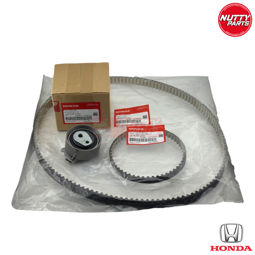 อะไหล่แท้ สายพานไทม์มิ่ง สายพานปั้มน้ำมันเครื่อง ลูกลอกสายพาน HONDA ...