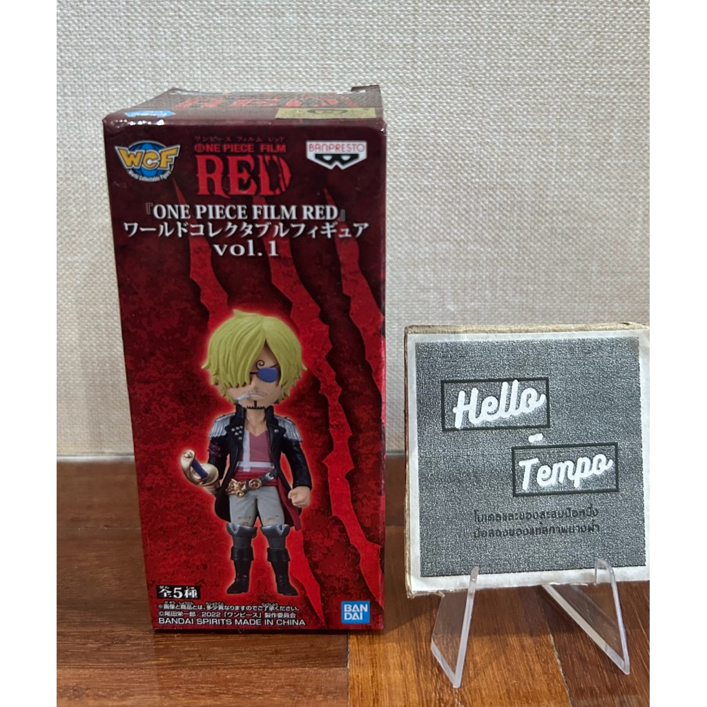 One piece Sanji wcf film red มือ1 พร้อมส่ง ซันจิ | Shopee Thailand