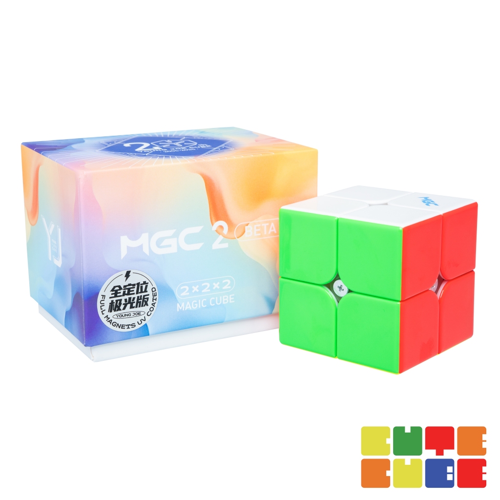 รูบิค 2x2 YJ MGC Beta (Magnetic, Ball-Core UV) (มีแม่เหล็ก) | CuteCube ...