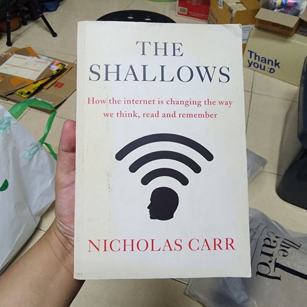 The Shallows by Nicholas Carr มือสอง พร้อมส่ง BK01 | Shopee Thailand