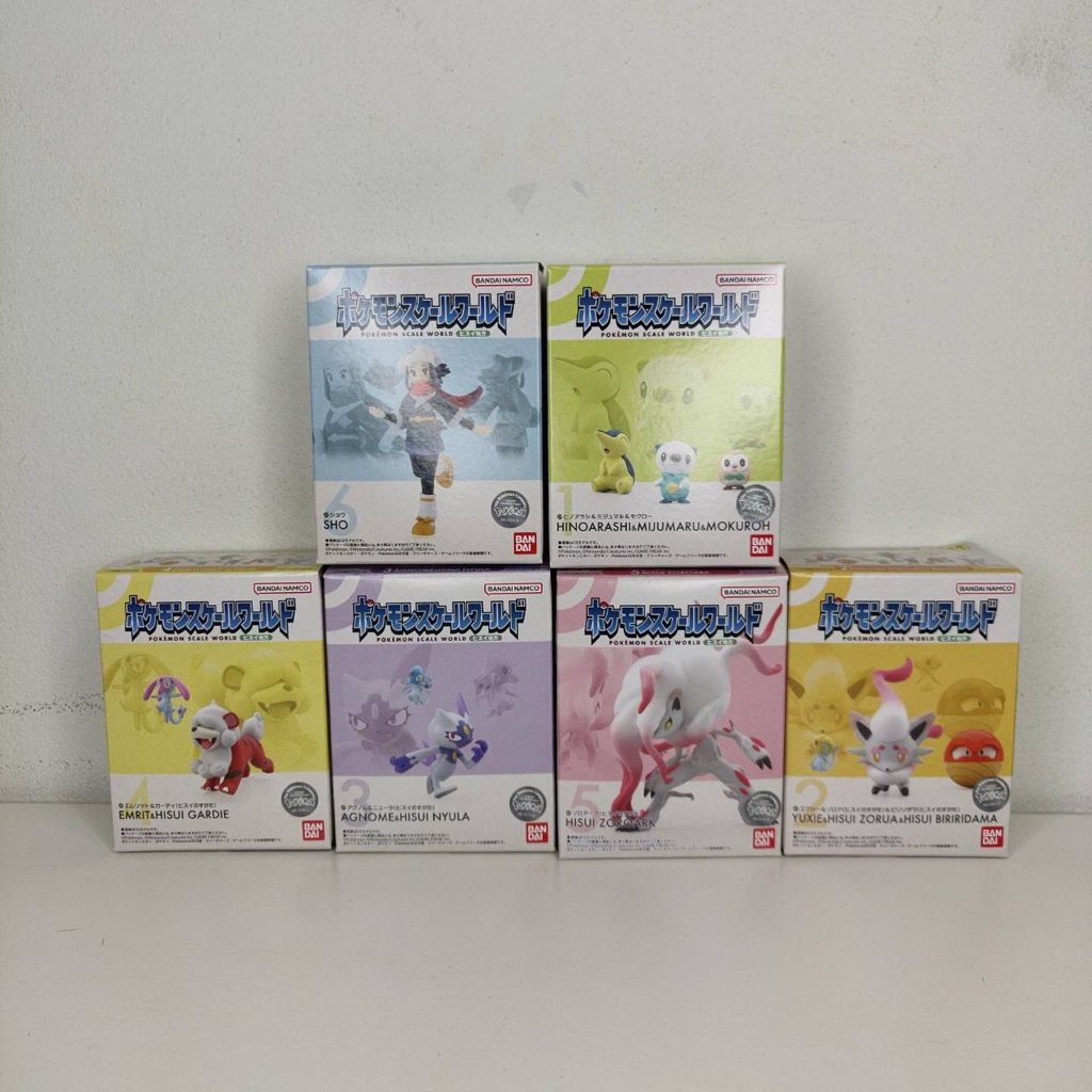 โมเดลฟิกเกอร์เเท้100%Pokemonโปเกมอน pokemon world scale- religion-ฮิซุย ...