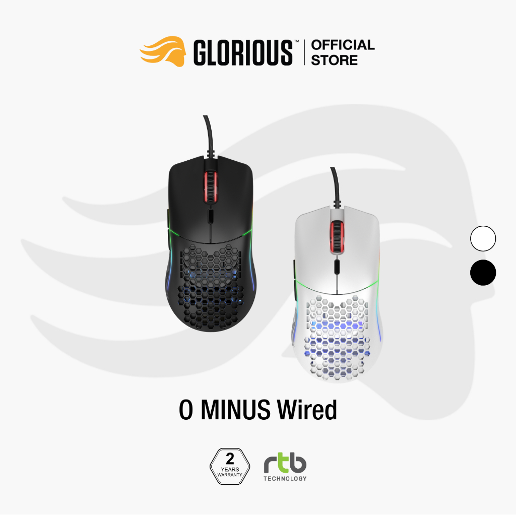 Glorious Model O Minus เมาส์เกมมิ่ง มีสาย Wired Gaming Mouse | Shopee ...