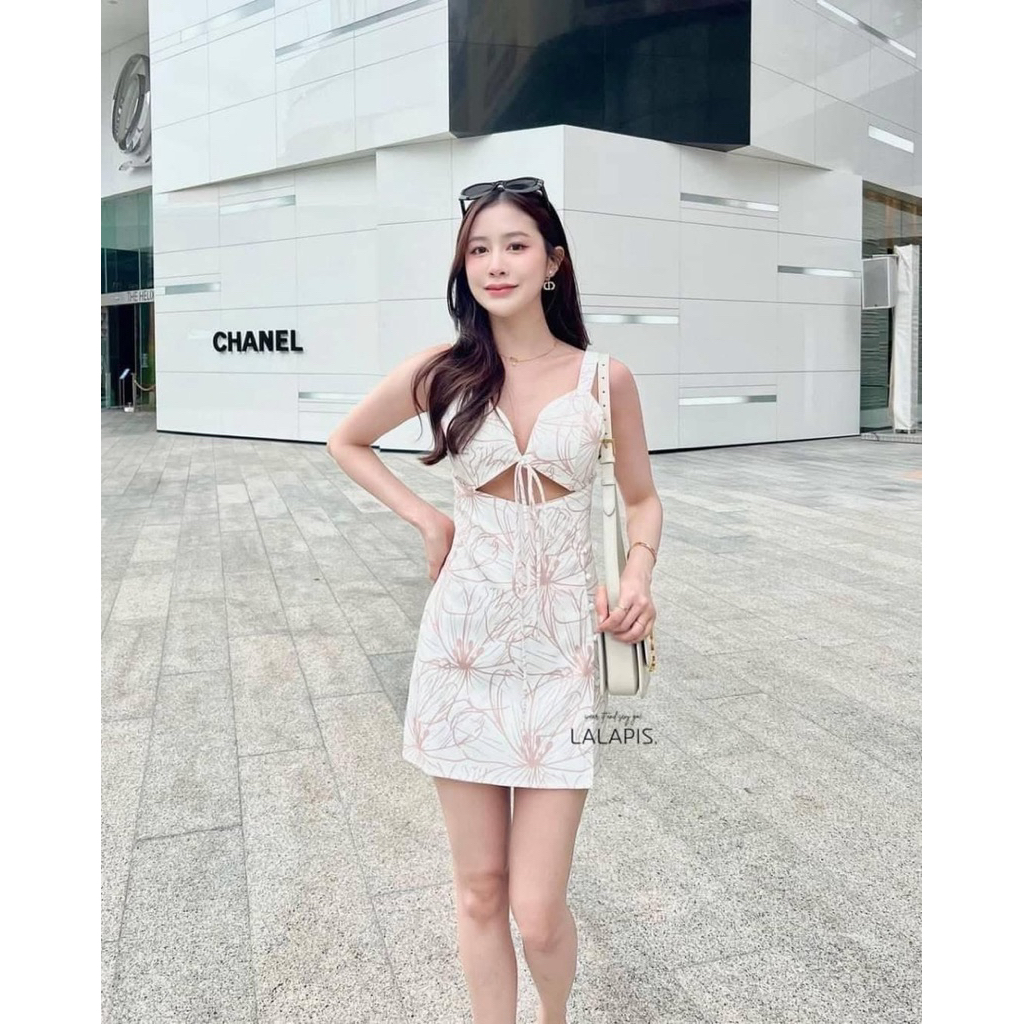 เดรส งานป้าย LALAPIS | Shopee Thailand