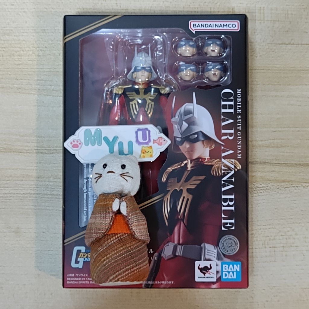 🙀 NEW Char Aznable Gundam SHF S.H.FIGUARTS Figuarts Bandai กันดั้ม ...