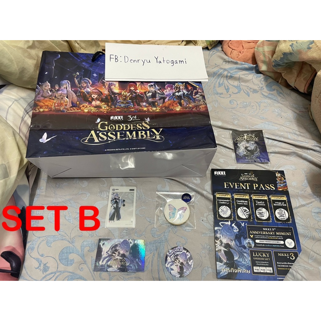 NIKKE ของสะสมงานเกม NIKKE ครบรอบ 3 ปี GODDESS ASSEMBLY | Shopee Thailand