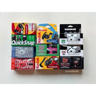 กล้องฟิล์มใช้แล้วทิ้ง Disposable Film Camera 35mm Kodak Fuji Ilford ...