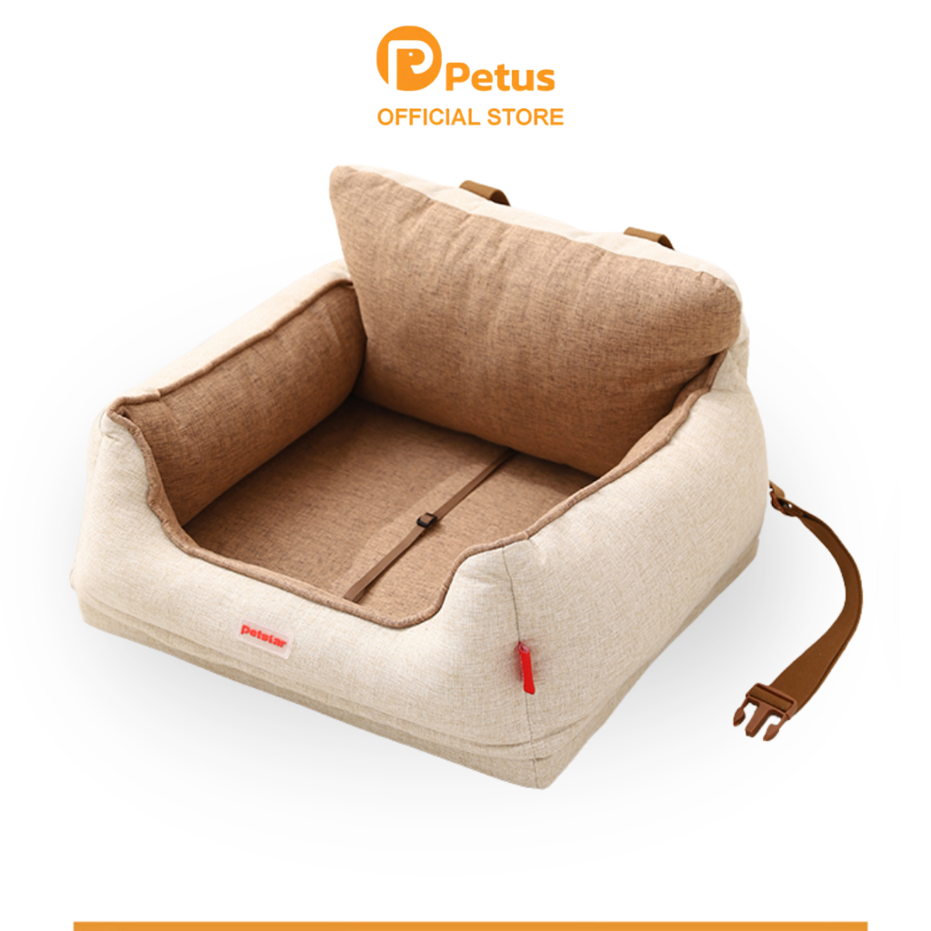 Petus ที่นอนสัตว์เลี้ยง ที่นอนหมา เบาะนอนสุนัข Pet seat cushion ทำความ ...