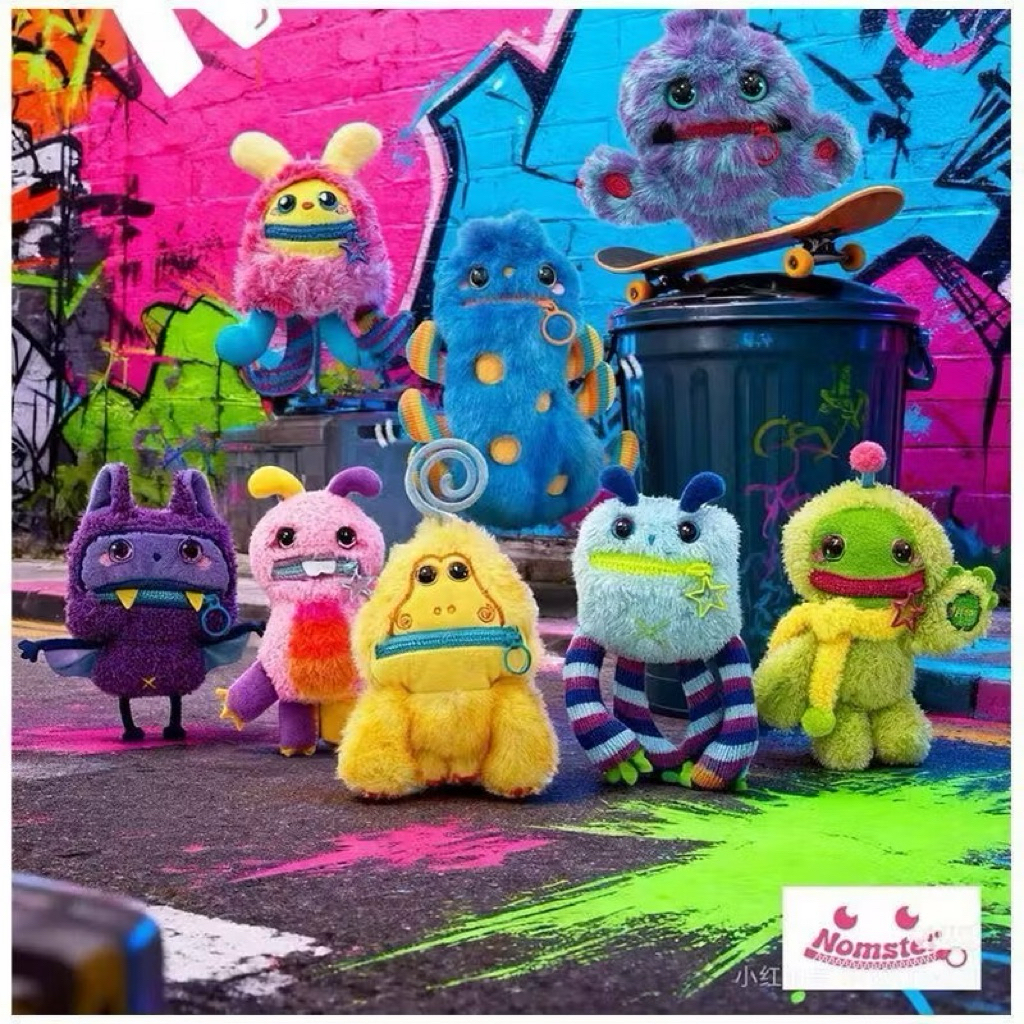 👻พร้อมส่งในไทย👻[[แบบสุ่ม]]Nomster NomBadMood พวงกุญแจ | Shopee Thailand