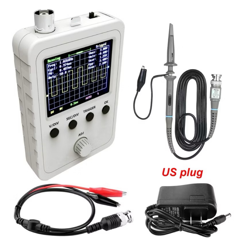 Oscilloscope ขนาดพกพา รุ่น DSO150 12bits 50V 200KHz 1ช่องสัญญาณ ...