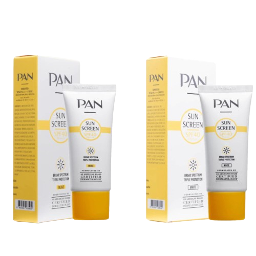 PAN SUN SCREEN SPF 40 pa++++ 30g แพนครีมกันแดด SPF 40 pa++++ บรอด ...