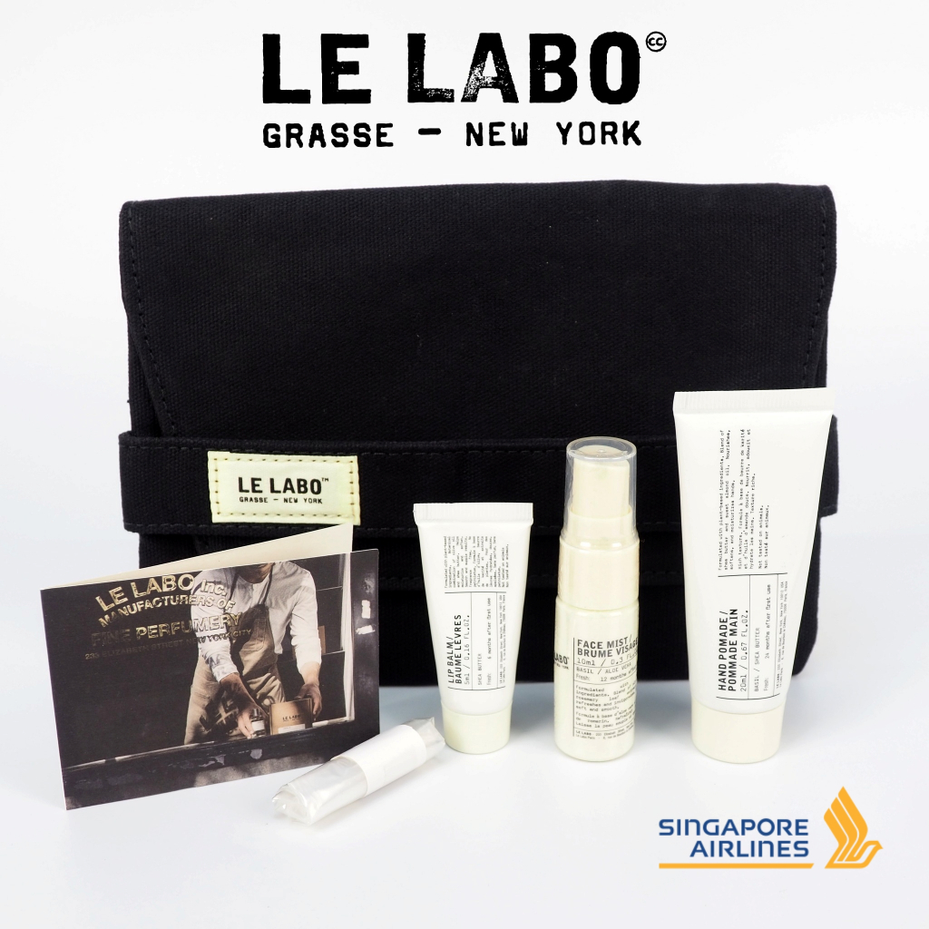 กระเป๋า Amenity Kits Le Labo for Singapore Airlines | Shopee Thailand