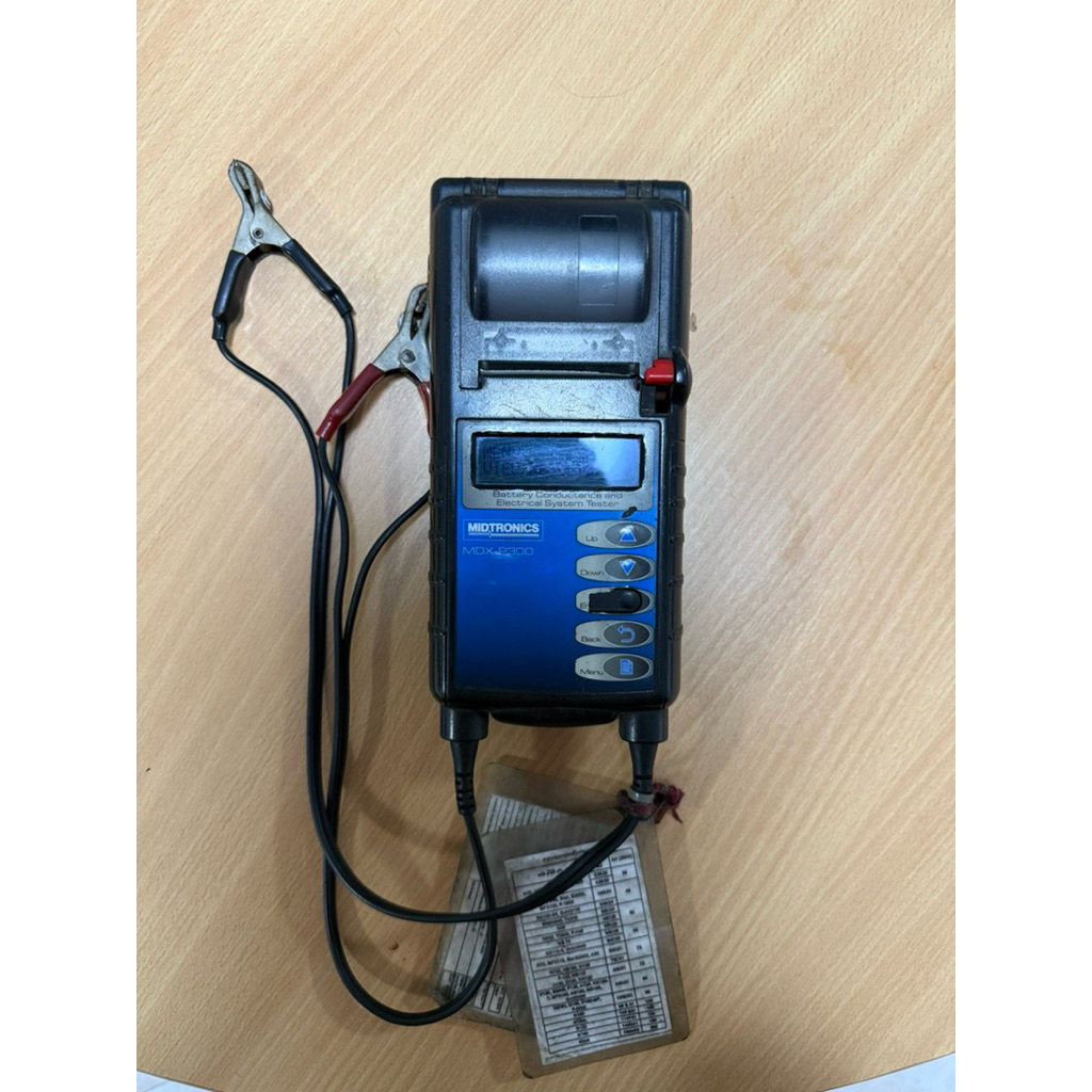 เครื่องวัดแบตเตอร์รี่ Midtronics MDX-P300 ใช้งานได้ | Shopee Thailand