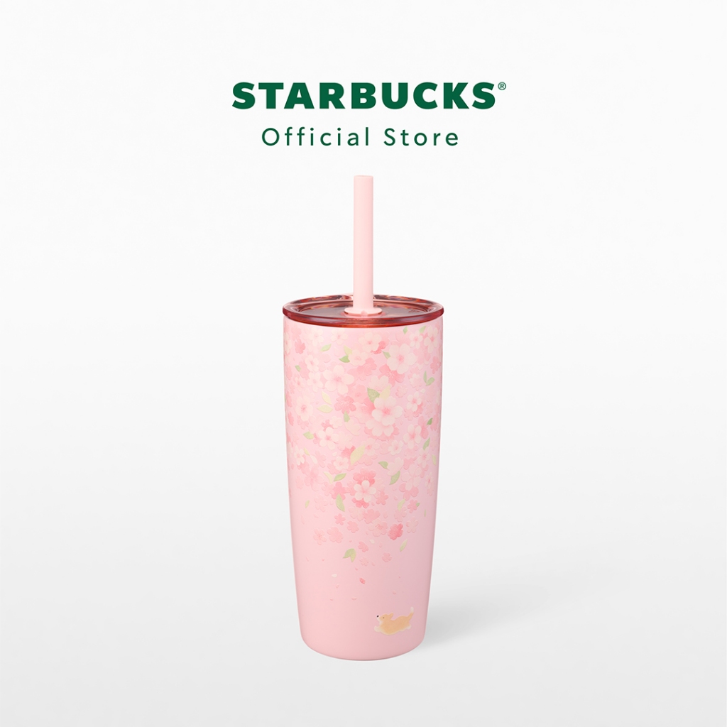 Starbucks Stainless Steel Blossom Willow MiiR Cold Cup 20oz. ทัมเบลอร์ ...