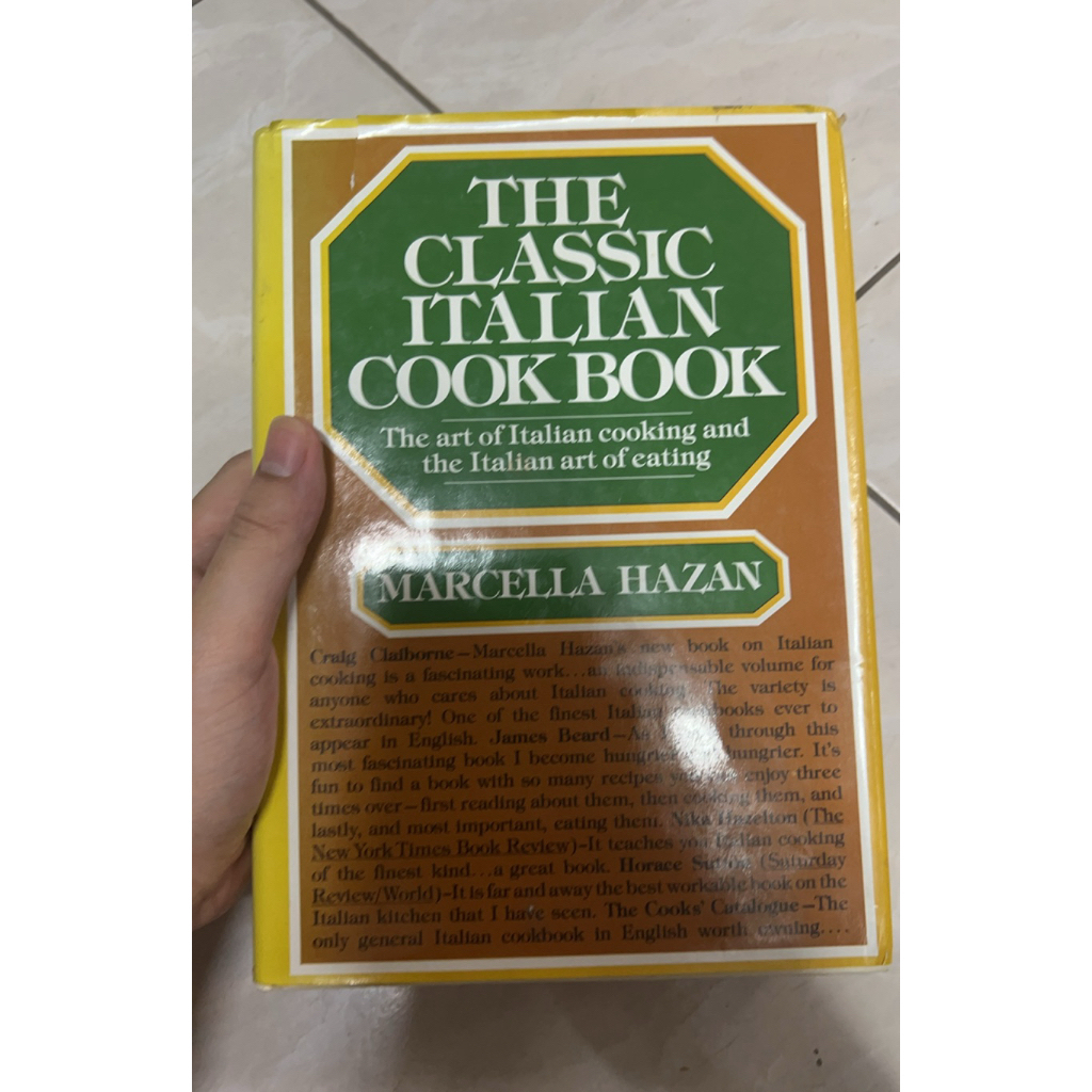 the classic italian cook book มือสอง | Shopee Thailand