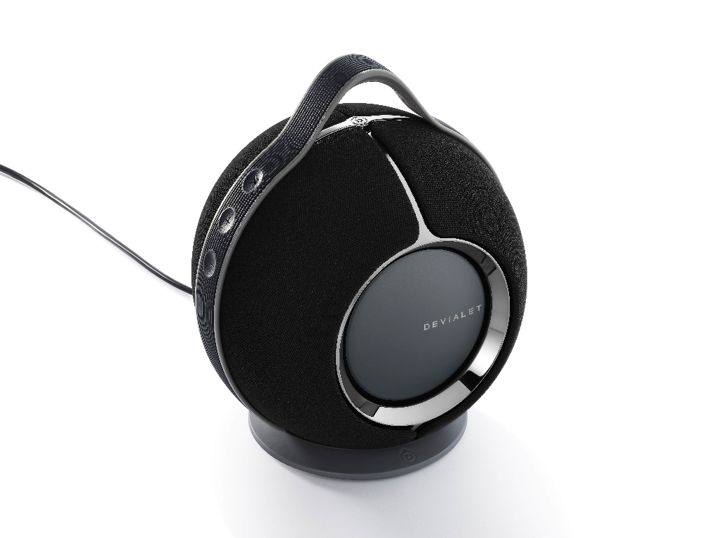 Devialet Mania 95 dB - Deep Black ลำโพงแบบพกพา ให้เสียงสเตอริโอ 360 ...