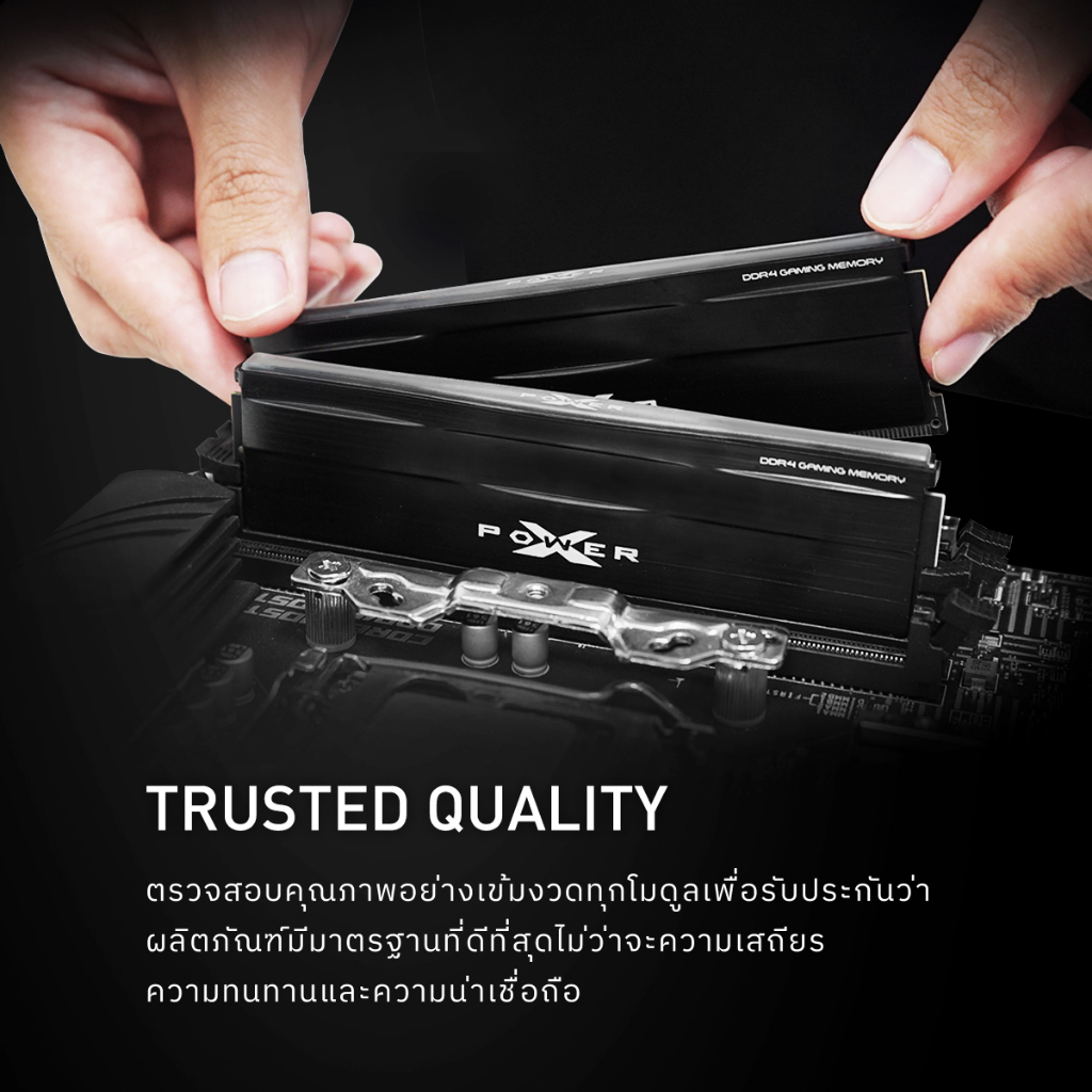 Silicon Power Gaming RAM PC DDR4 เกมมิ่งแรม รุ่น XPOWER Zenith 8GB/16GB ...