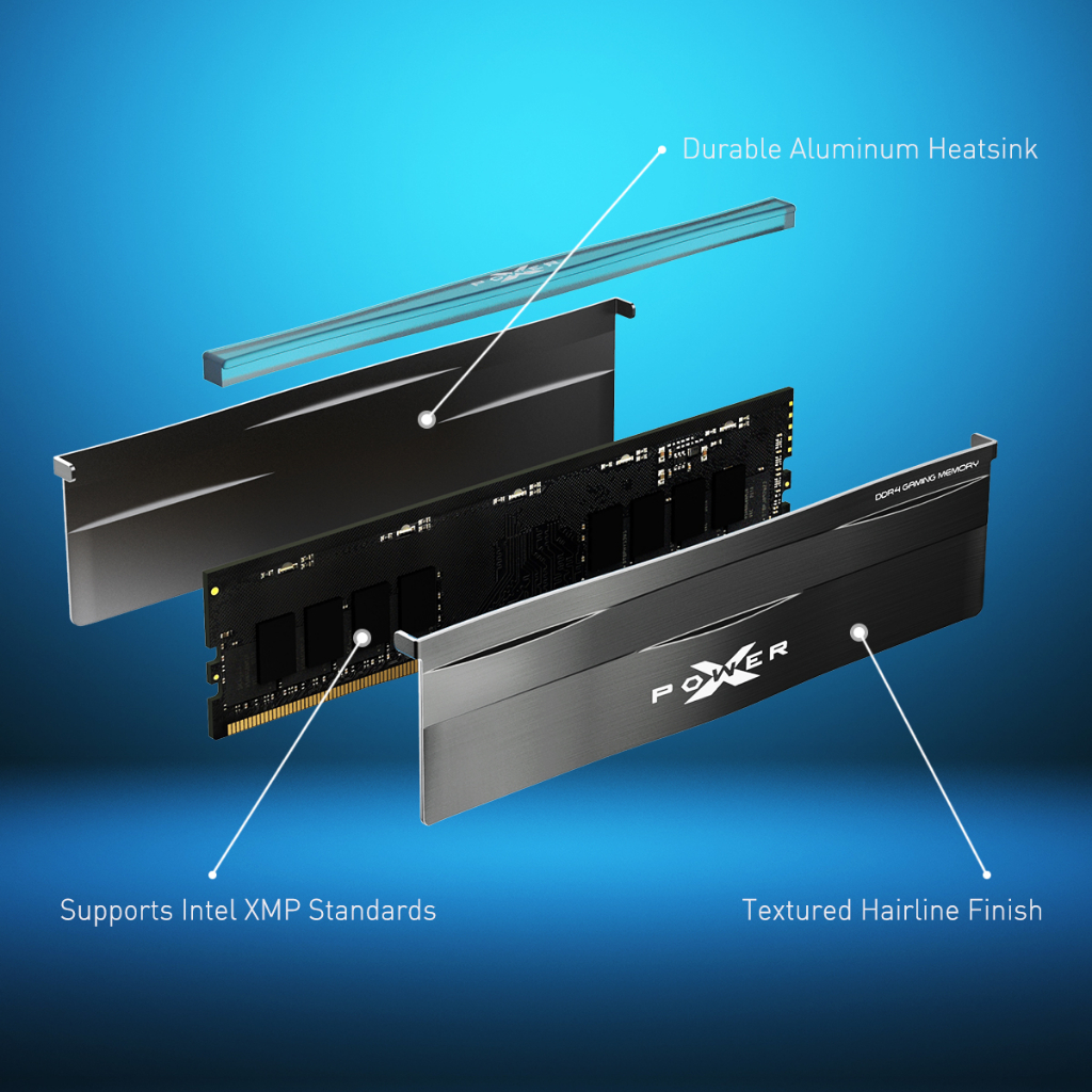 Silicon Power Gaming RAM PC DDR4 เกมมิ่งแรม รุ่น XPOWER Zenith 8GB/16GB ...