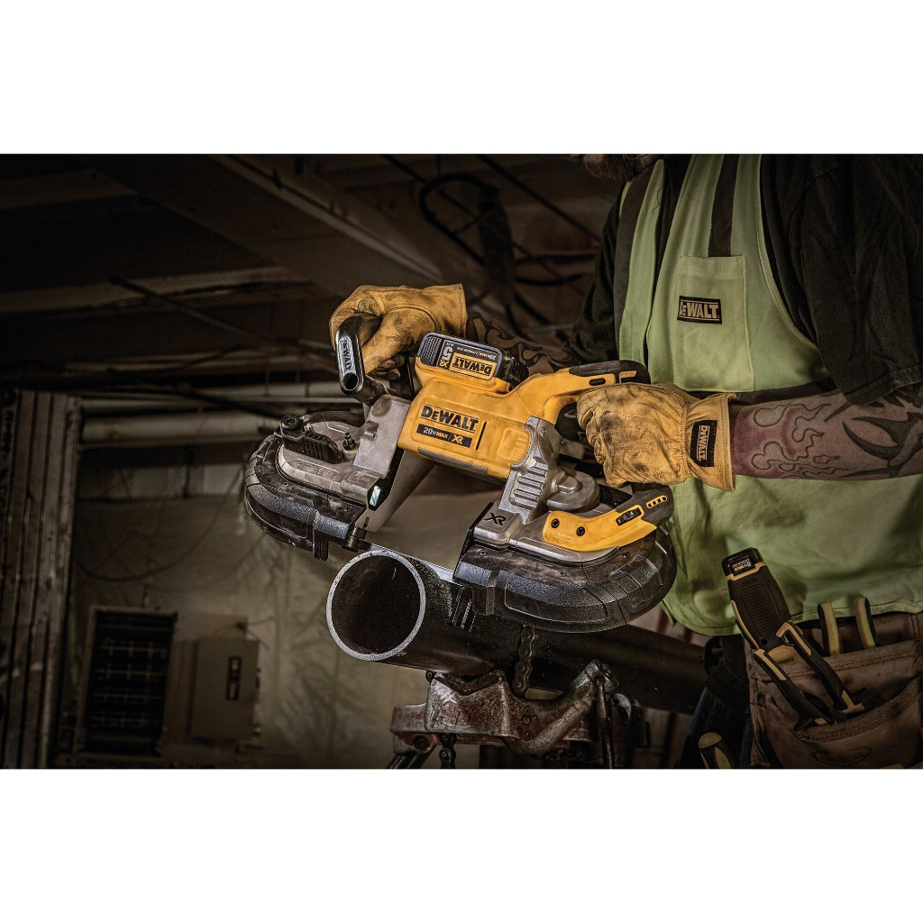 DEWALT รุ่น DCS374N-KR เลื่อยสายพานไร้สาย 18V (เครื่องเปล่าไม่รวมแบต ...