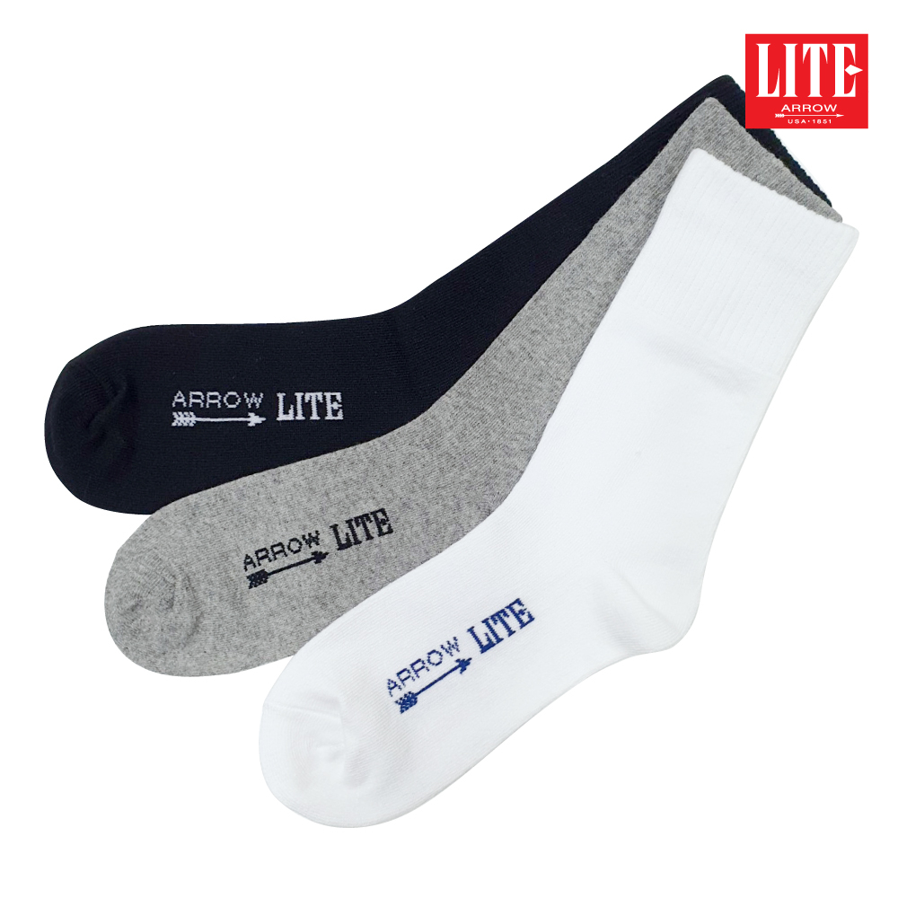ARROW LITE ถุงเท้าแบบยาวครึ่งแข้ง PACK 1 คู่ สีเทา | Shopee Thailand