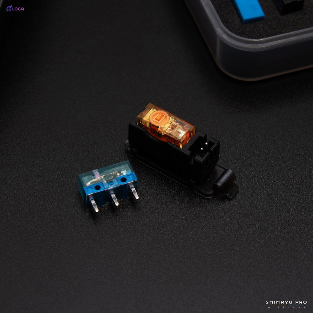 LOGA SHINRYU PRO wireless : Wireless Gaming mouse (Hot swappable switch ...