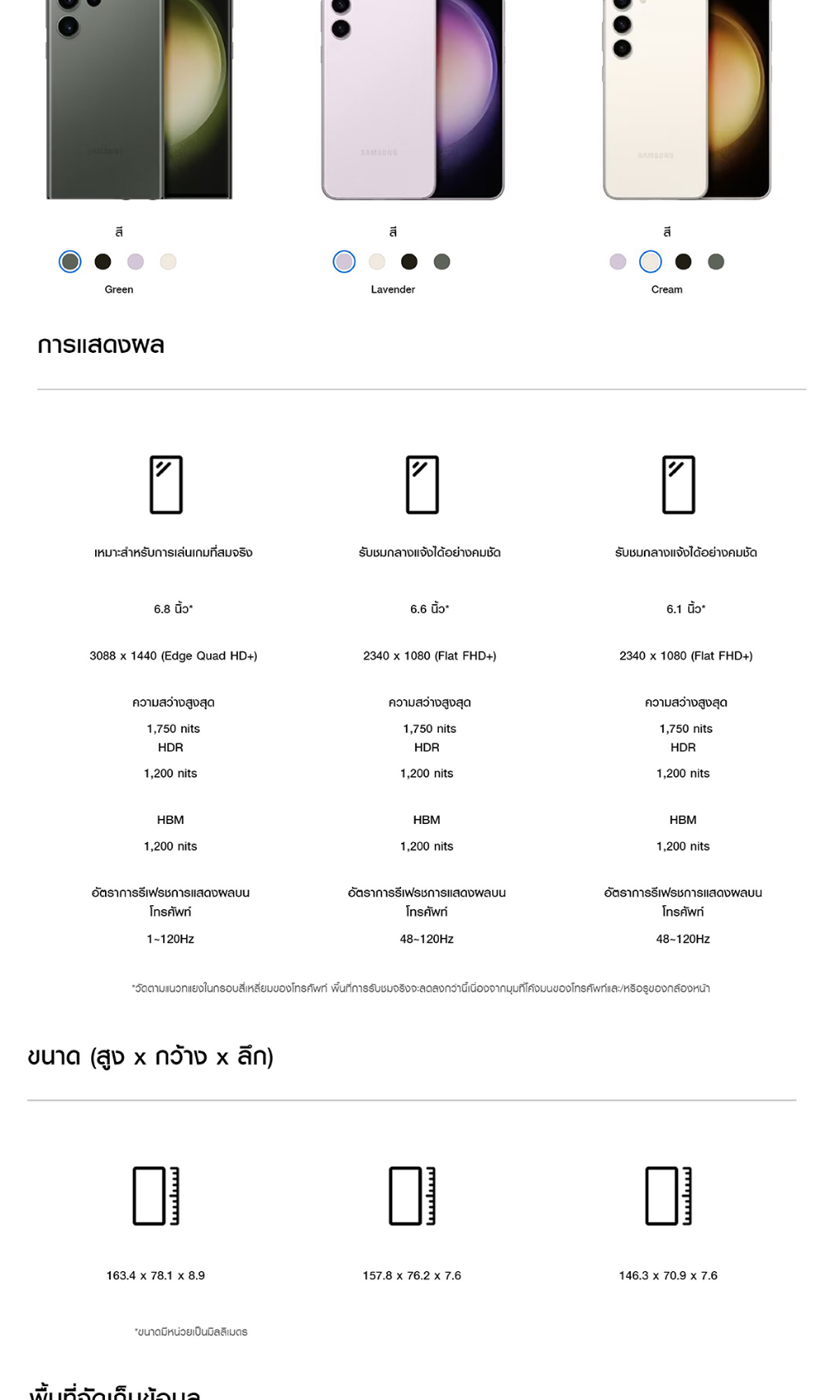 SAMSUNG GALAXY S23 8/256GB สินค้ารับประกันศูนย์ 1 ปี แถมฟรีประกันจอแตก ...