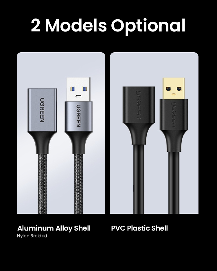 UGREEN รุ่น US129 สายต่อ USB 3.0 สายเพิ่มความยาว USB Extension Cable ...