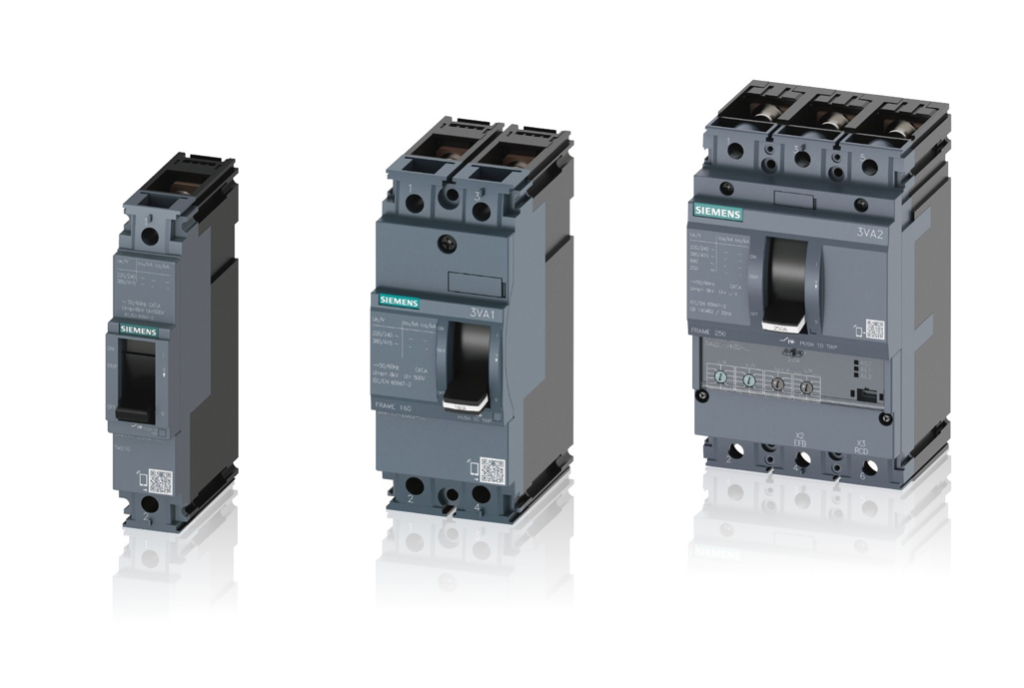 SIEMENS เบรกเกอร์ 3VM 3P 200A - 630A 55kA MCCB Adjustable TM220 ATFM ...