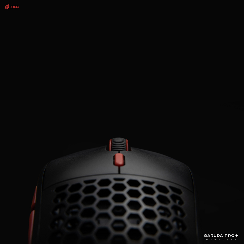 LOGA GARUDA PRO PLUS : Wireless Gaming mouse ( Hotswappable battery) สี ...