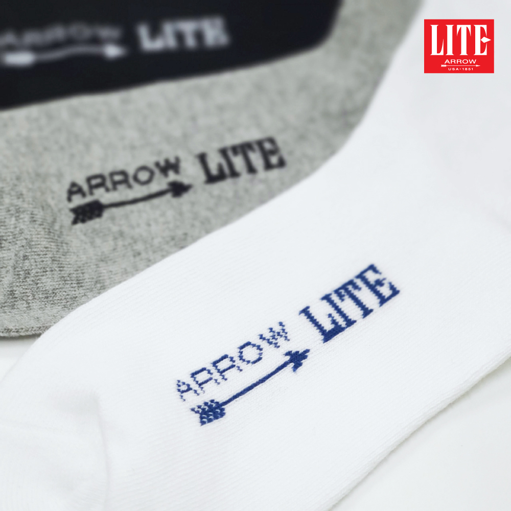 ARROW LITE ถุงเท้าแบบยาวครึ่งแข้ง PACK 1 คู่ สีดำ | Shopee Thailand