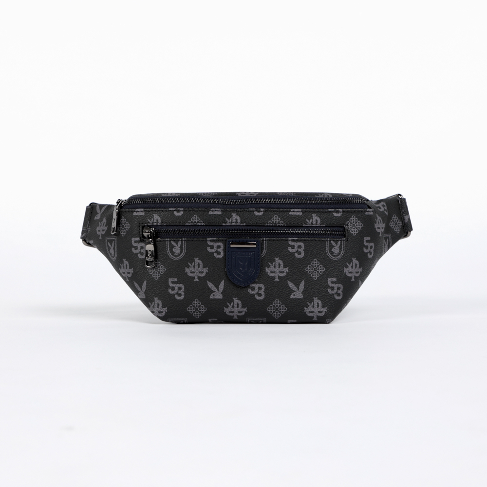 Playboy:Monogram Men's Chest bag กระเป๋าคาดอกคาดเอวผู้ชาย รุ่นST ...