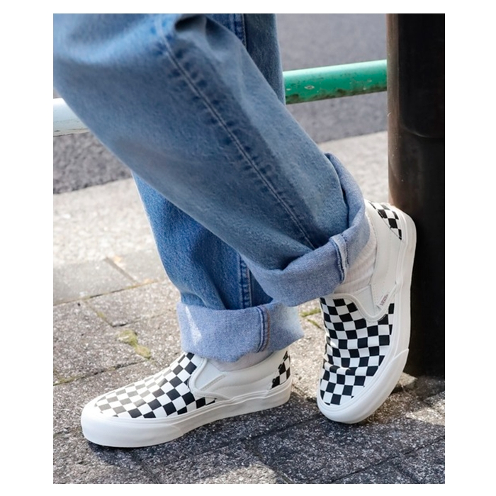 Vans รองเท้าผ้าใบ Authentic VR3 / Slip-On Checkerboard VR3 | Black ...