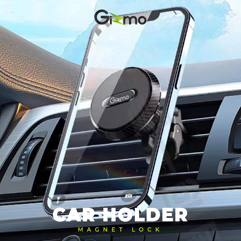 Gizmo รุ่น GH-051 ที่วางโทรศัพท์ ในรถยนต์ แม่เหล็ก แบบเสียบช่องแอร์ ปรับระดับมุมมองได้ 360 องศา ...