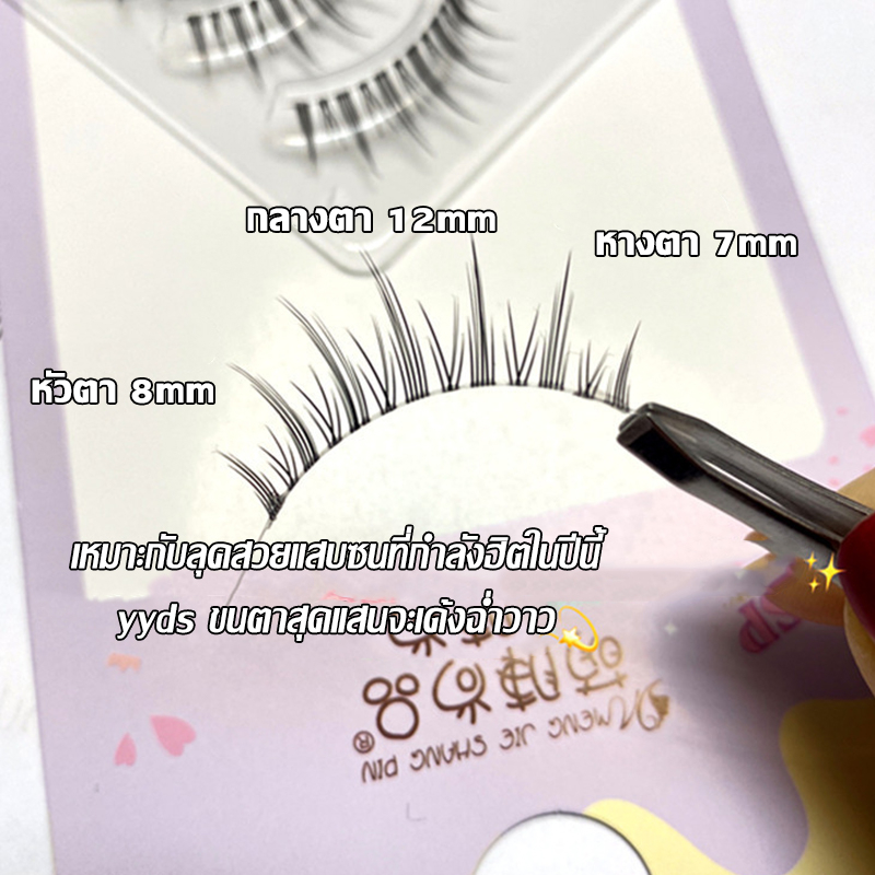 ISABELLA พร้อมส่ง ขนตาปลอมแบบเซท แบบช่อขนตา นิ่ม ขนตาธรรมชาติ ขนตาปลอม ...