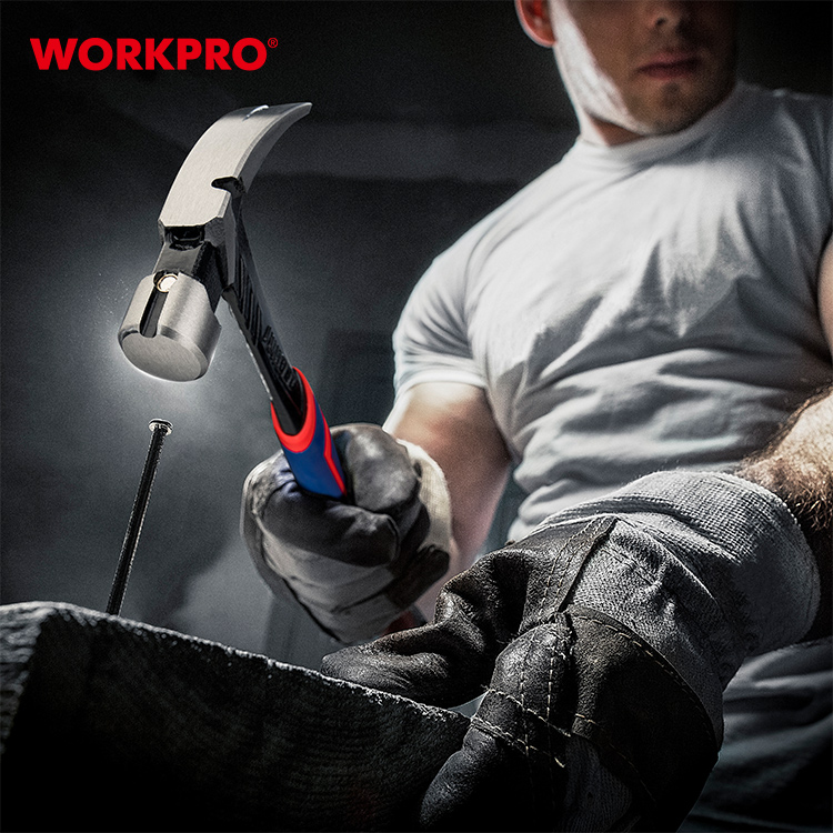 WORKPRO ค้อนหงอน ด้ามไฟเบอร์ ขนาด 16, 20 ออนซ์ (WP241013 / WP241014) | Shopee Thailand