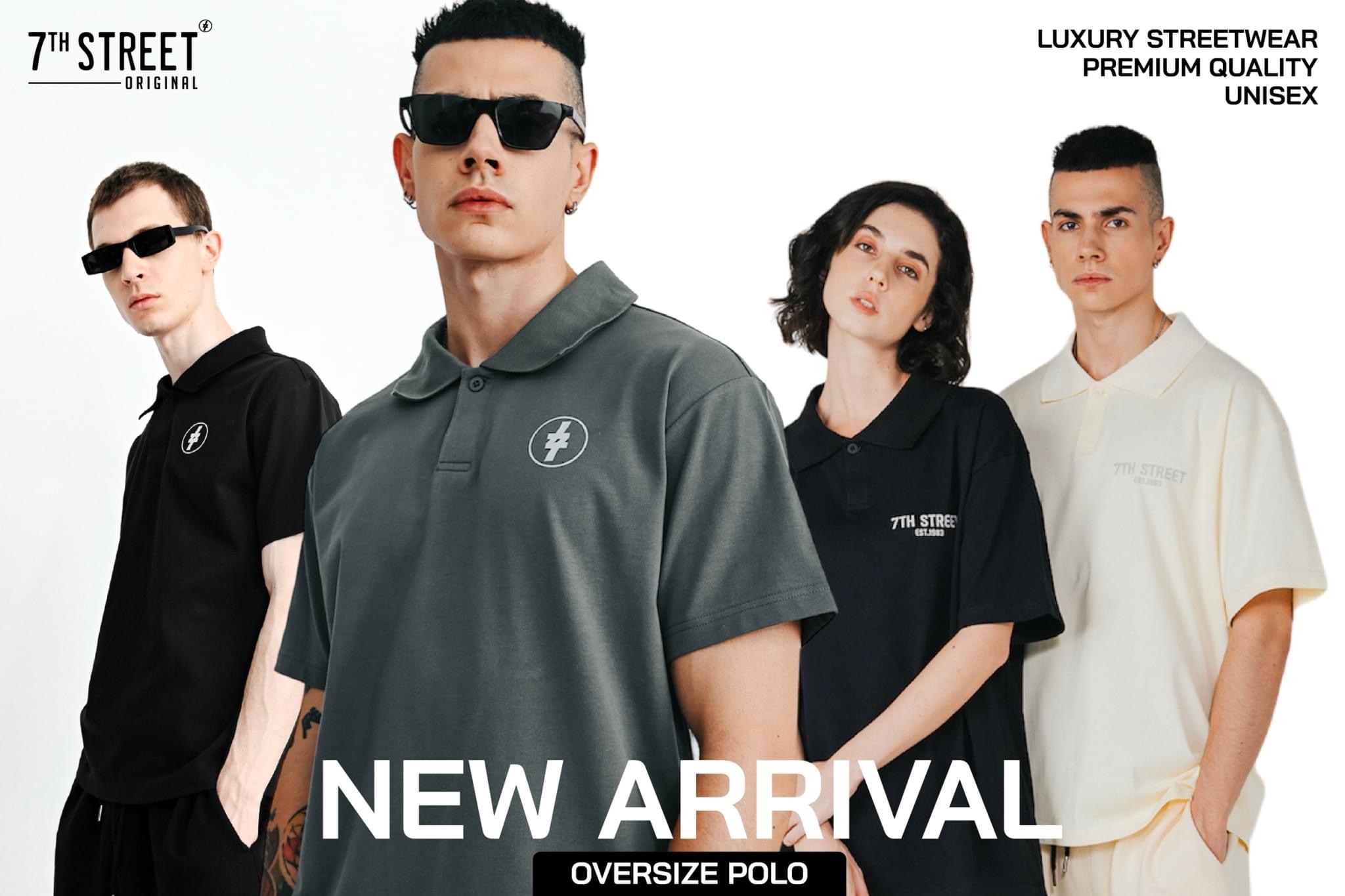 7th Street - Oversize Polo - Street Style - รุ่น PLIM สุด Premium กับ ...