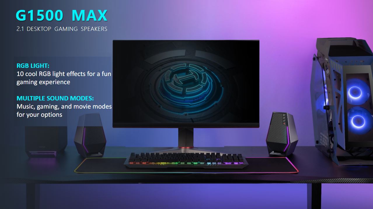 Edifier Gaming Speaker G1500 MAX 2.1Ch รับประกันศูนย์ไทย 30เดือน ...