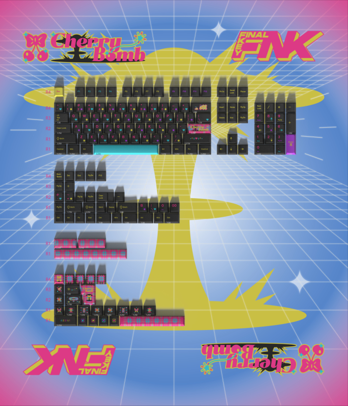 FINALKEY V81 PLUS 75% GASKET WIRELESS MECHANICAL KEYBOARD KIT WITH LCD ...