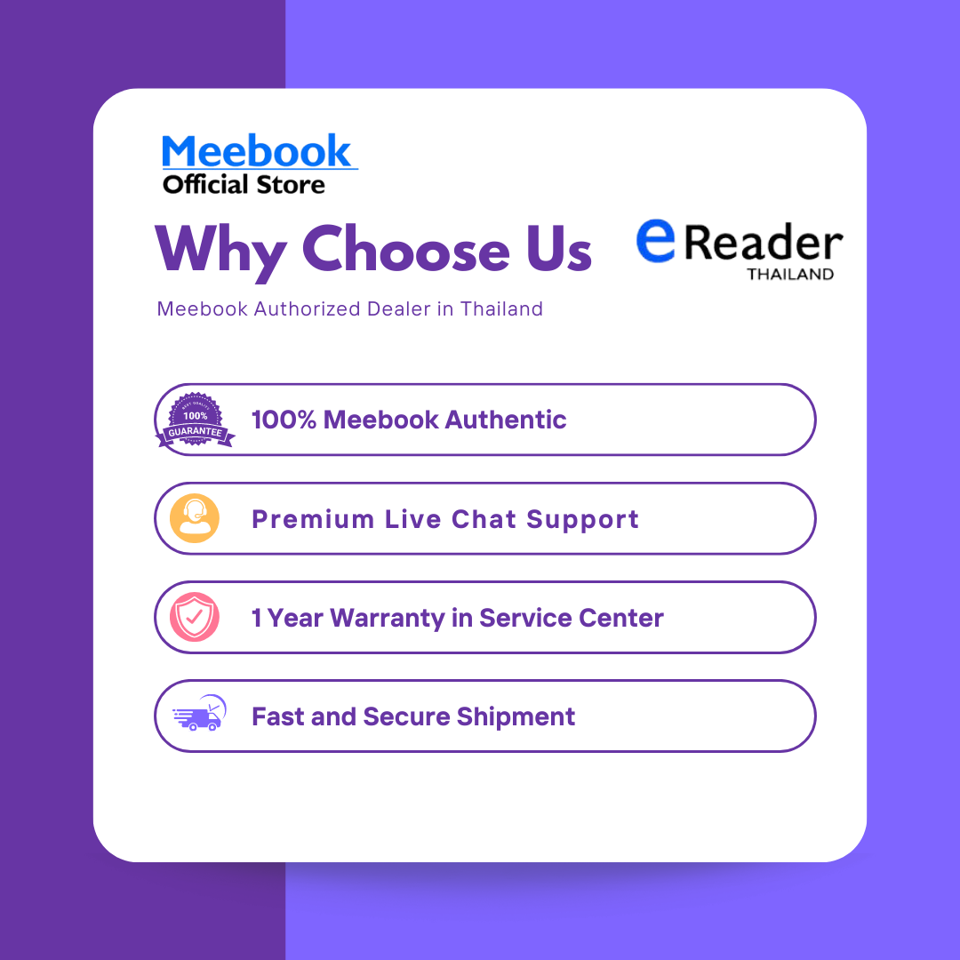 Meebook M6C eBook Reader - New 6" Color Eink (Android 11 / Micro SD ...