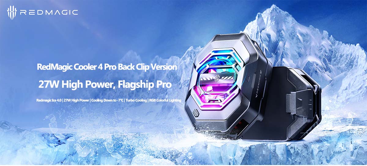 Redmagic Cooler 4 Pro พัดลมทำความเย็น พัดลมมือถือระบายความร้อน | Shopee ...