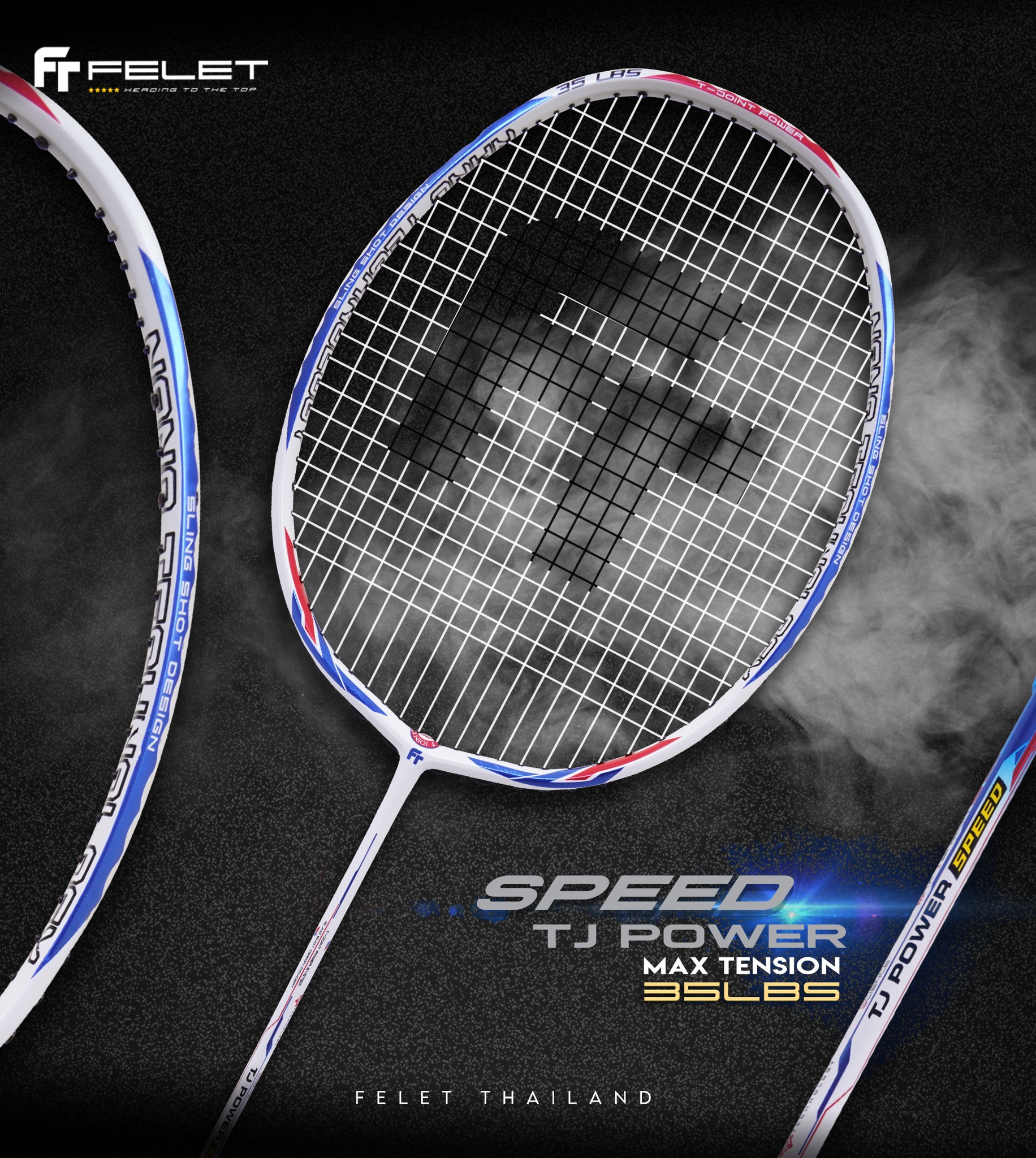 FELET ไม้แบดมินตัน รุ่น TJ-POWER SPEED | Shopee Thailand