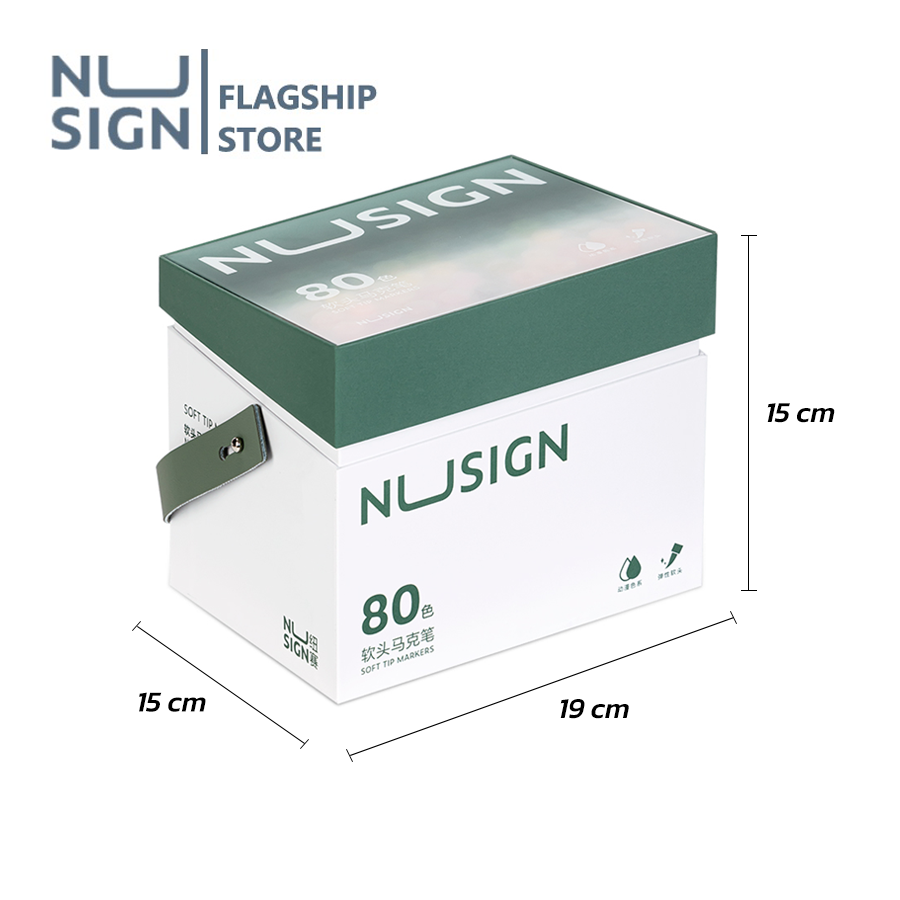 [ของแถมฟรี] Nusign ปากกามาร์คเกอร์ copic เมจิก ไฮไลท์ มี2หัว ขนาด2/6mm ...