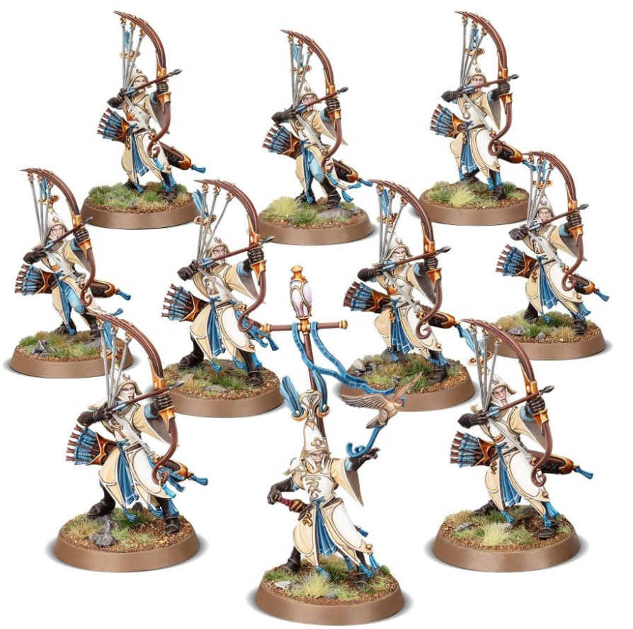 [200A-พร้อมส่ง] WARHAMMER: SPEARHEAD: LUMINETH REALM-LORDS โมเดลเกมจำลอง | Shopee Thailand