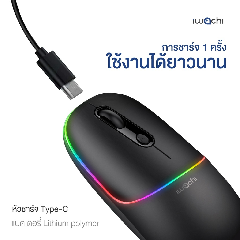 คีย์บอร์ดเกมมิ่ง IWACHI IK5 Mechanical Keyboard Hotswap IK-68 (Blue ...